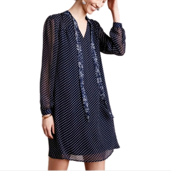 Anthropology Tylho | Dresses | Anthropology Tylho Isla Chiffon Dress ...